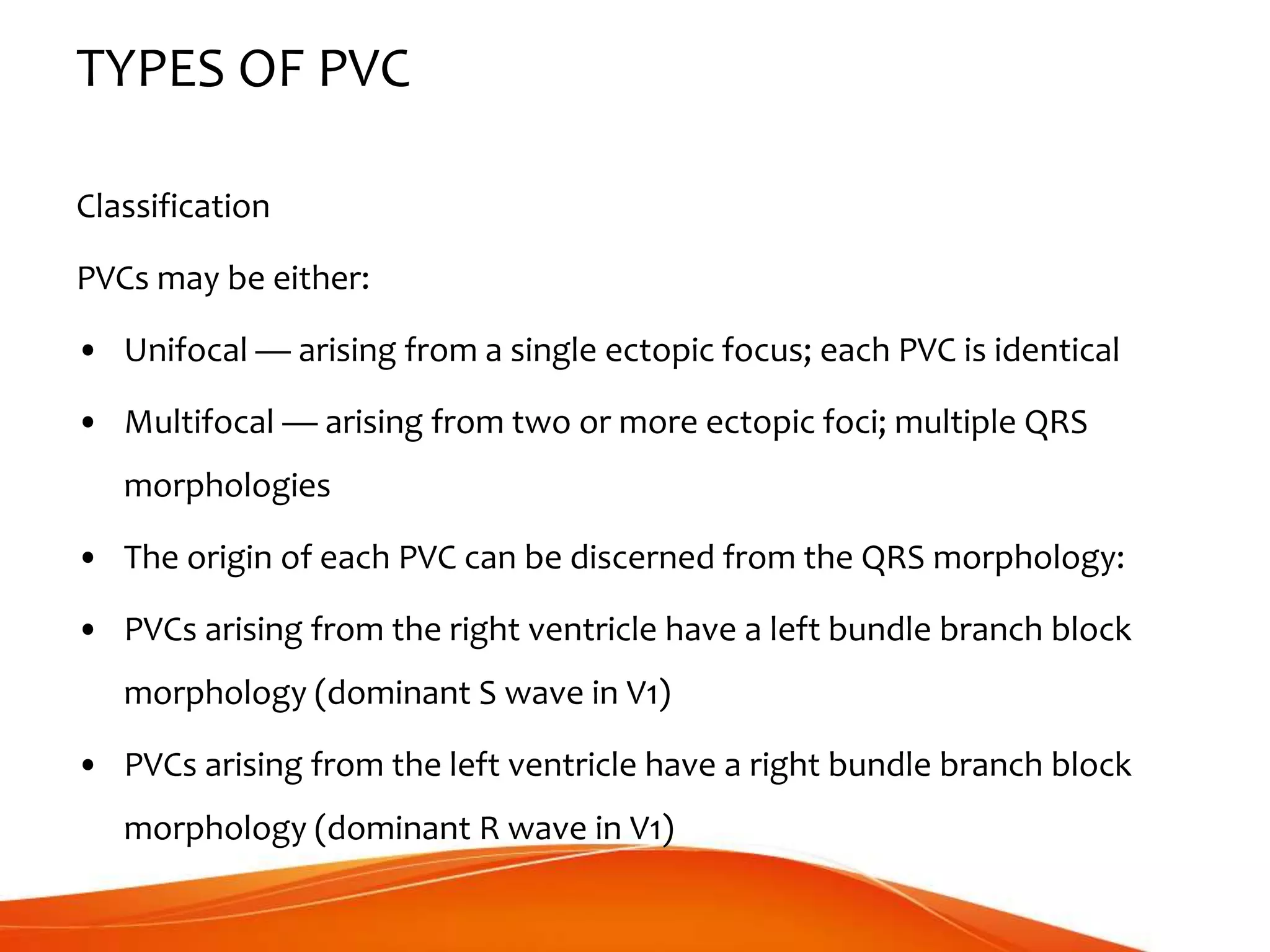 Pre mature ventricular complex | PPTX