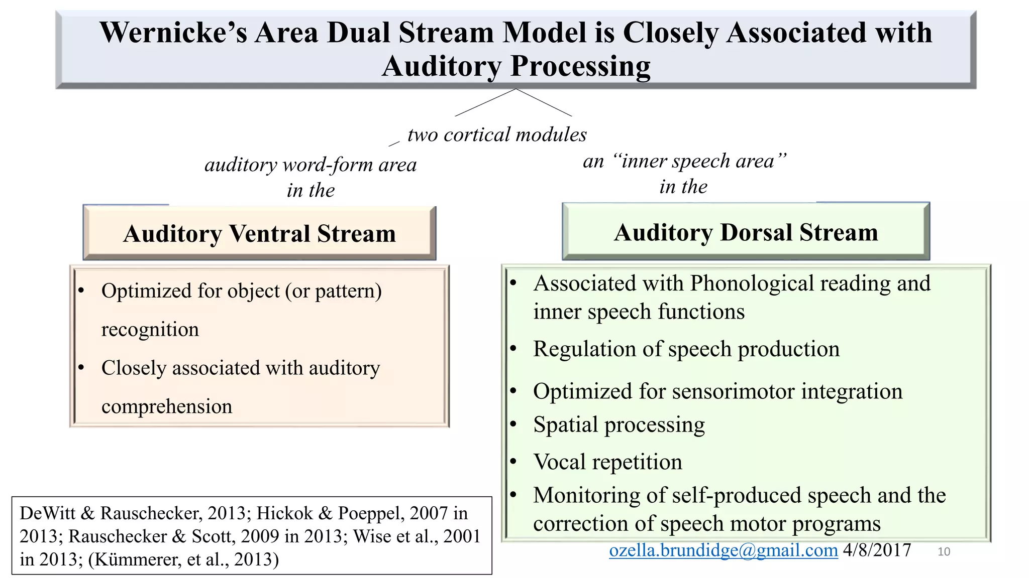 Prematurity affects the integrity of the dorsal and ventral streams | PPTX