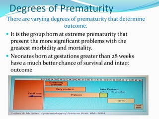 Prematurity & and its complication on different organs, Dr Iraguha ...