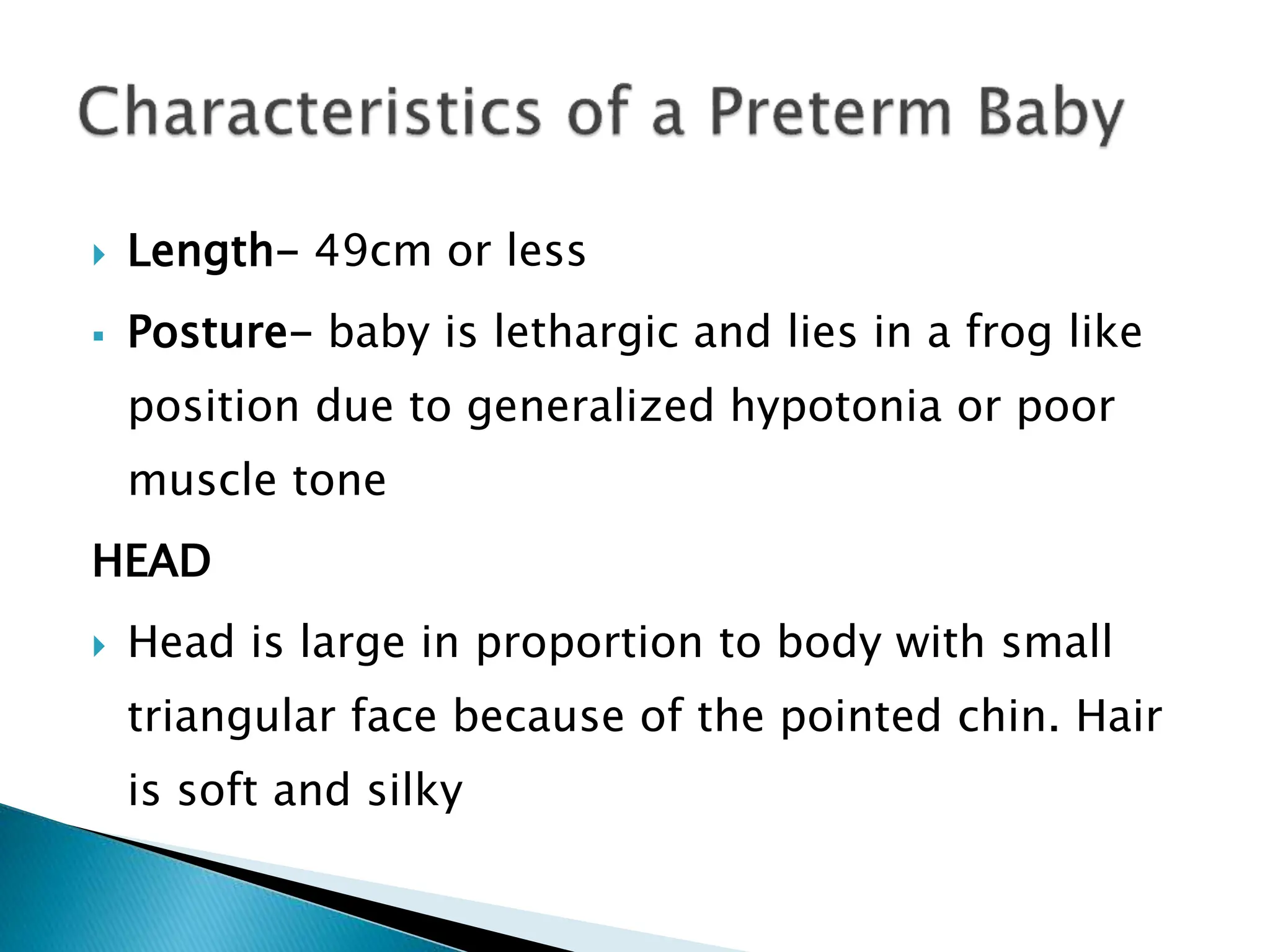 Low risk prematurity, pediatric and high risk | PPTX