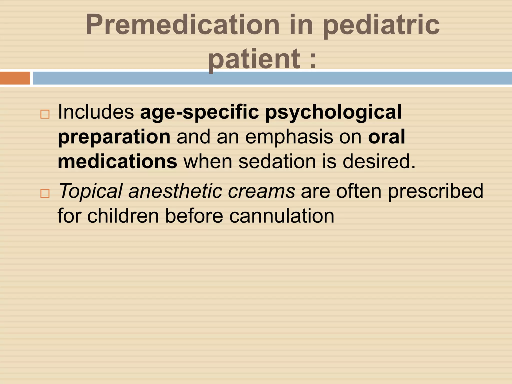 Premedicant drugs in Anesthesia | PPTX