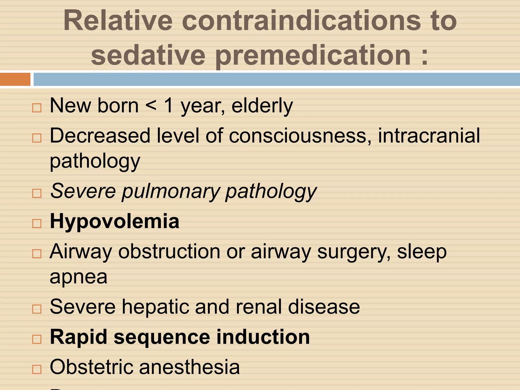 Premedicant drugs in Anesthesia | PPTX