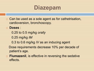 Premedicant drugs / premedication | PPTX