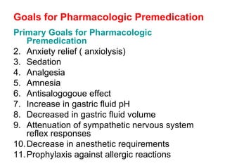 anaesthesia.Premedication.(dr.amer) | PPT