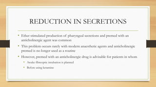 PREMEDICATION in anaesthesia in surgery 1 | PPTX