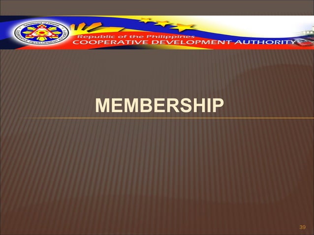 Pre Membership Education Seminar (PMES) | PPT