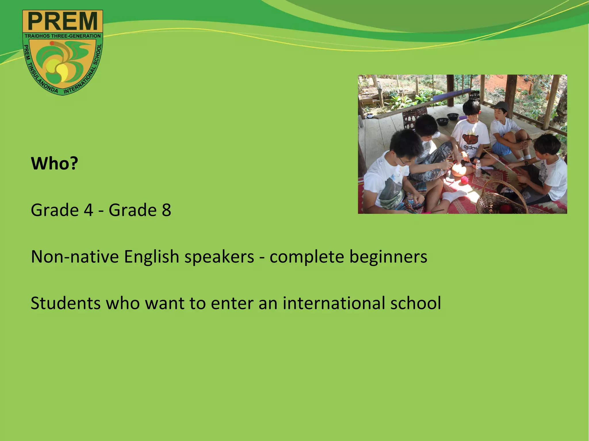 Prem english language continuum 18.3.16 | Professional School ...