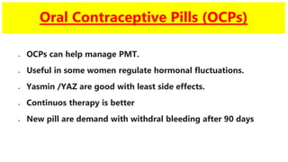 Premenstrual Syndrome : Dr Sharda Jain | PPTX