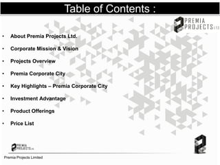 Premia corporate city final | PDF