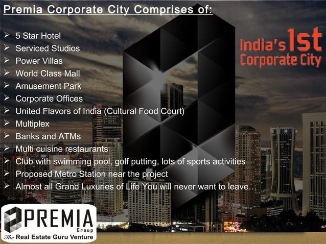 Premia Group Corporate Profile | PPT