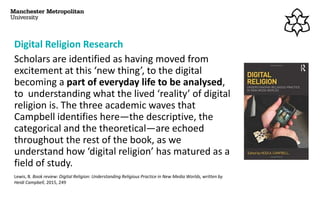 Premier Digital: Online Church as Real Community | PPT