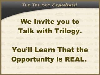 Trilogy Health Care Premiere | PPT
