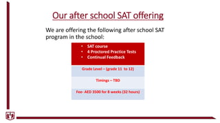 Premier genie sat program | PPT