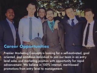 What Does Premier Marketing Concepts Do? | PDF