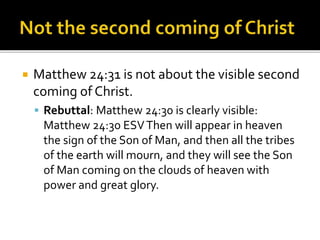 Dispensational Premillennialism | PPTX