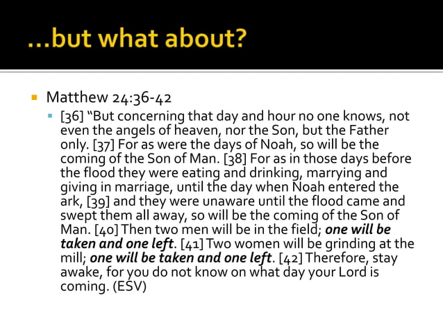 Dispensational Premillennialism | PPT