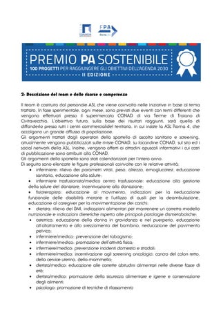 Premio pa sostenibile conad | PDF
