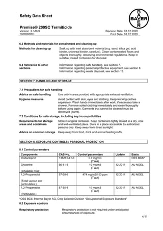 Premise 200SC SDS.pdf