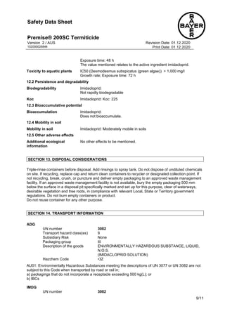 Premise 200SC SDS.pdf