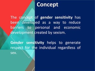 Premise gender sensitivity | PPTX