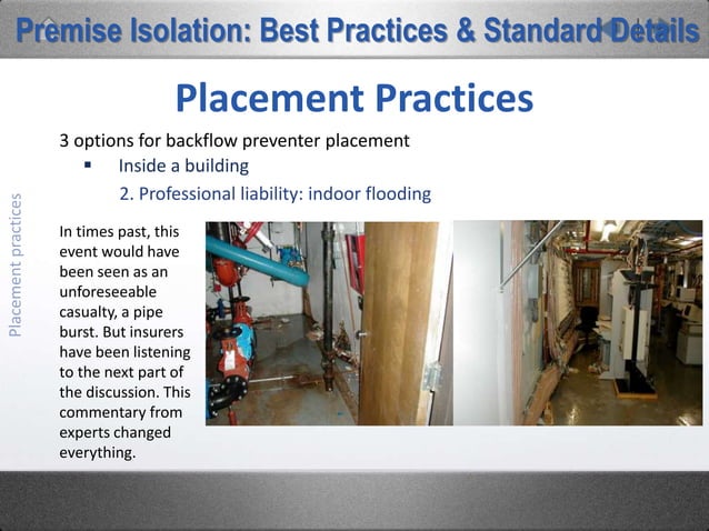 Backflow Best Practices and Standard Details: Part 2 | PPTX | Civil ...