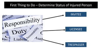 Evaluating & Handling Premise Liability and Injury Cases | PPTX ...