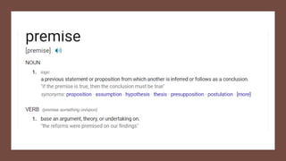 Premises | PPTX