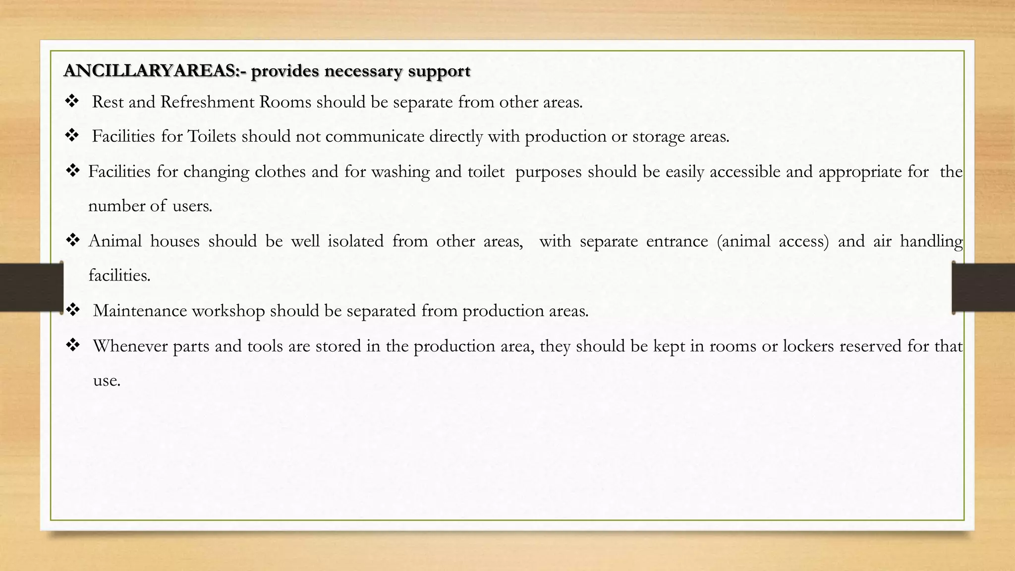 Premises Design Construction And Plant | PPTX