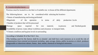 Premises Design Construction And Plant | PPTX