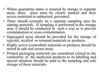 Premises - Part of Good Manufacturing Practices | PPTX