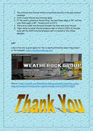 Premium Connection Casing Pipe and Premium Thread Casing Coupling ...