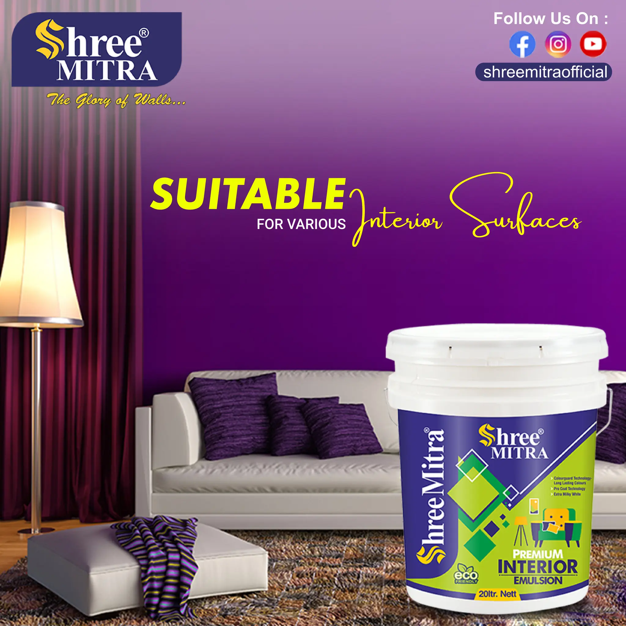 Shree Mitra Premium interior Emulsion | Shree Mitra Paints | PDF