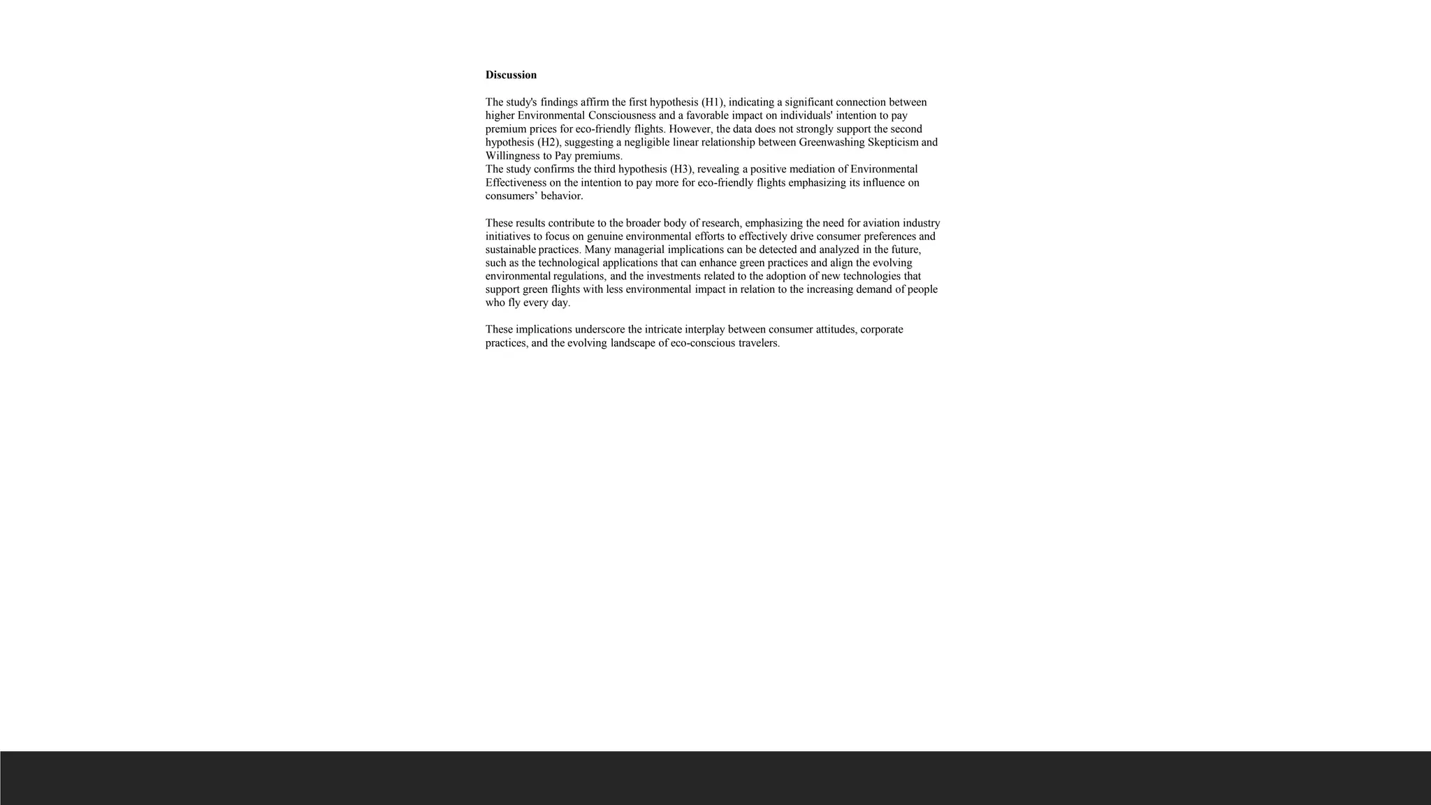 Premium and Pricing for Green Flights.ppt