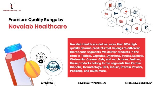 Premium Quality Pharma Products Delivered by Novalab Healthcare.pptx