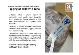 Premium Quality Sashimi Tuna by Artesmar | PDF