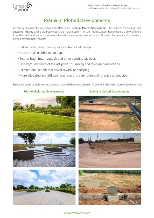 Premium vs Low end Plotted Development