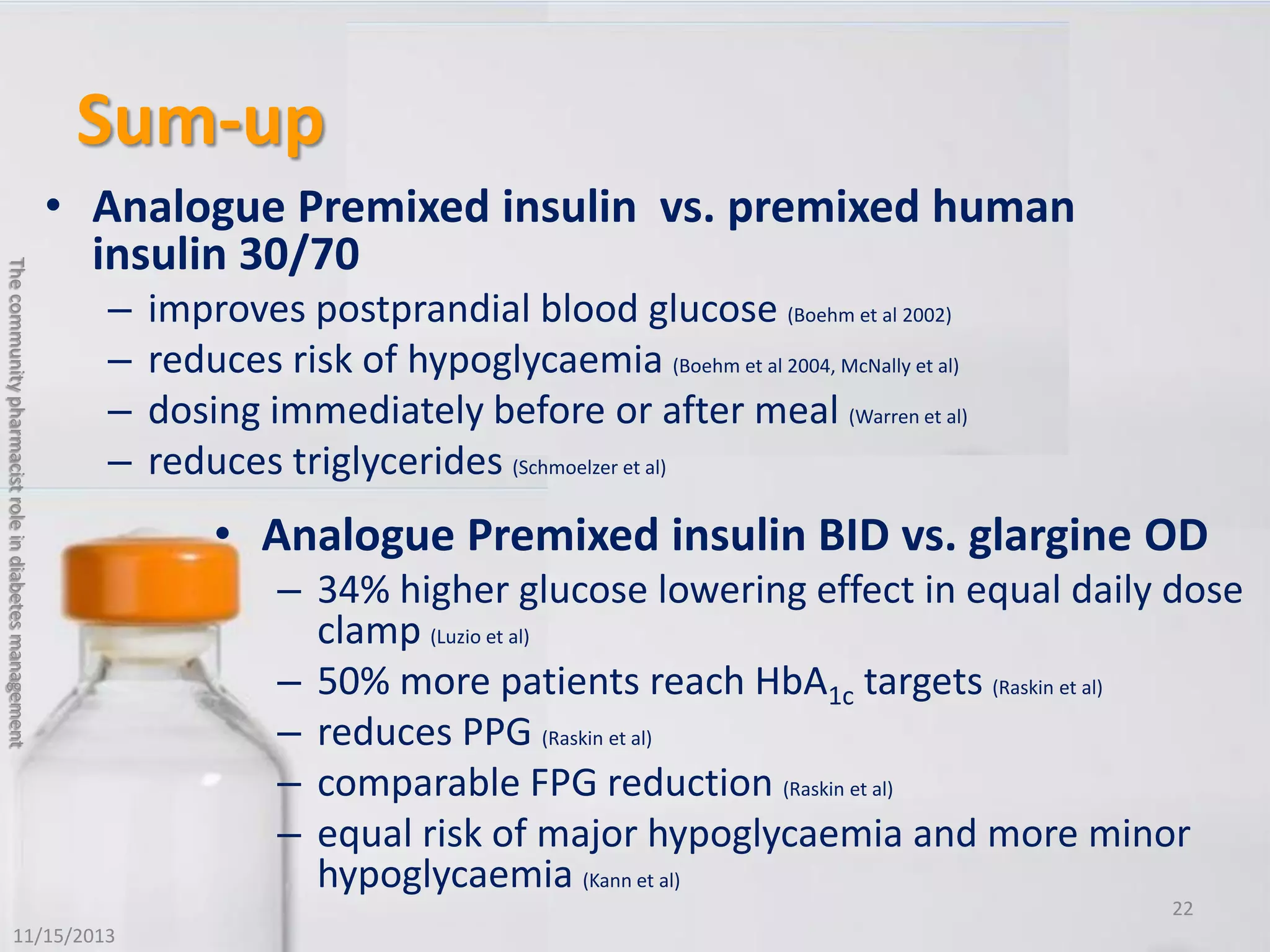 Premixed insulin dosing in actual practice | PDF