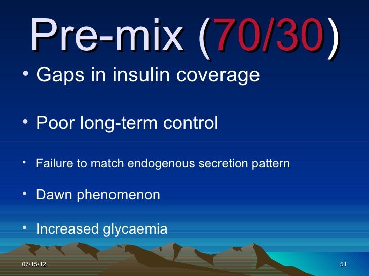 Premix insulin regimens haffizabad 22 02 2012
