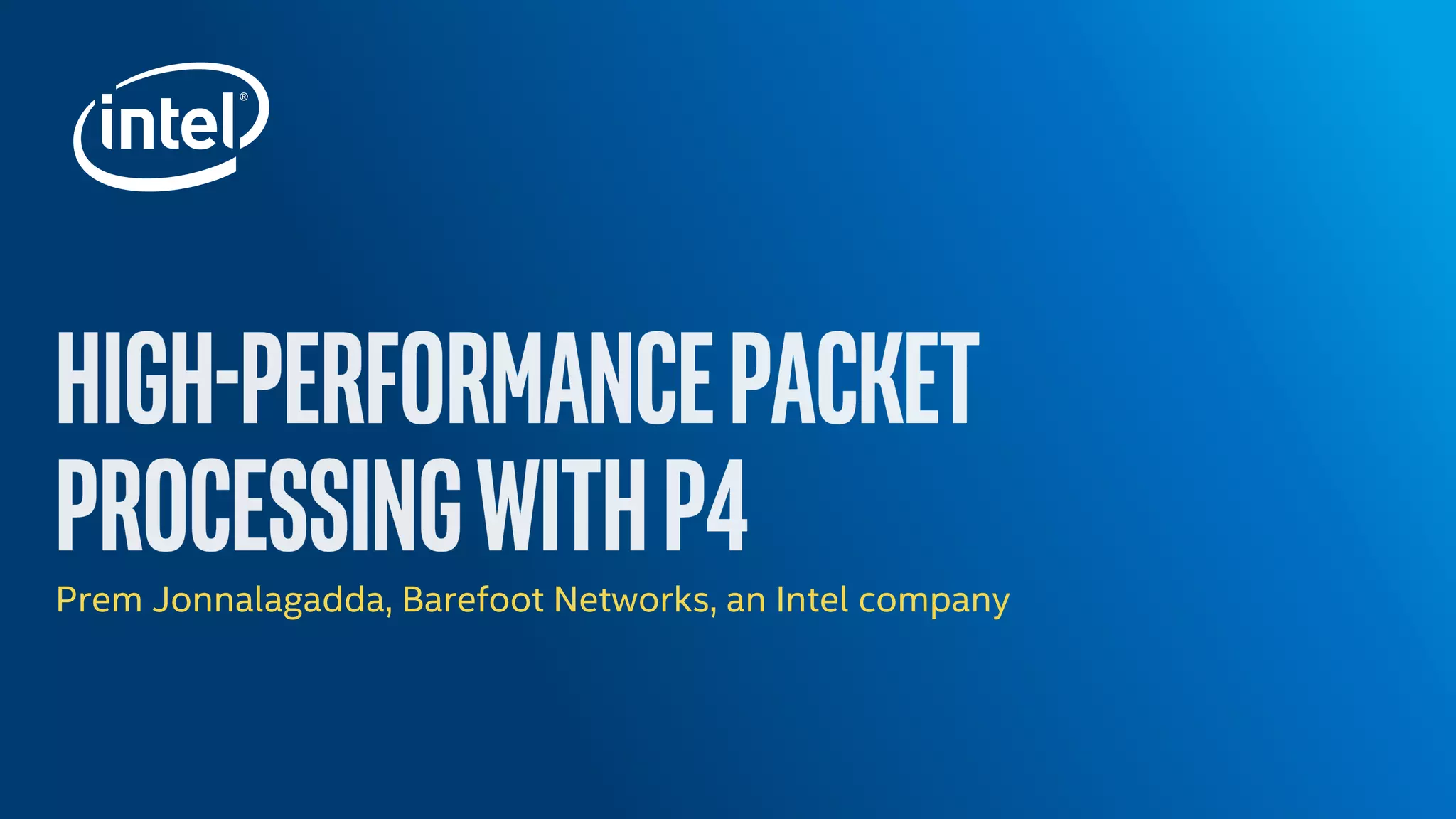 P4fpga Packet Acceleration Ppt 