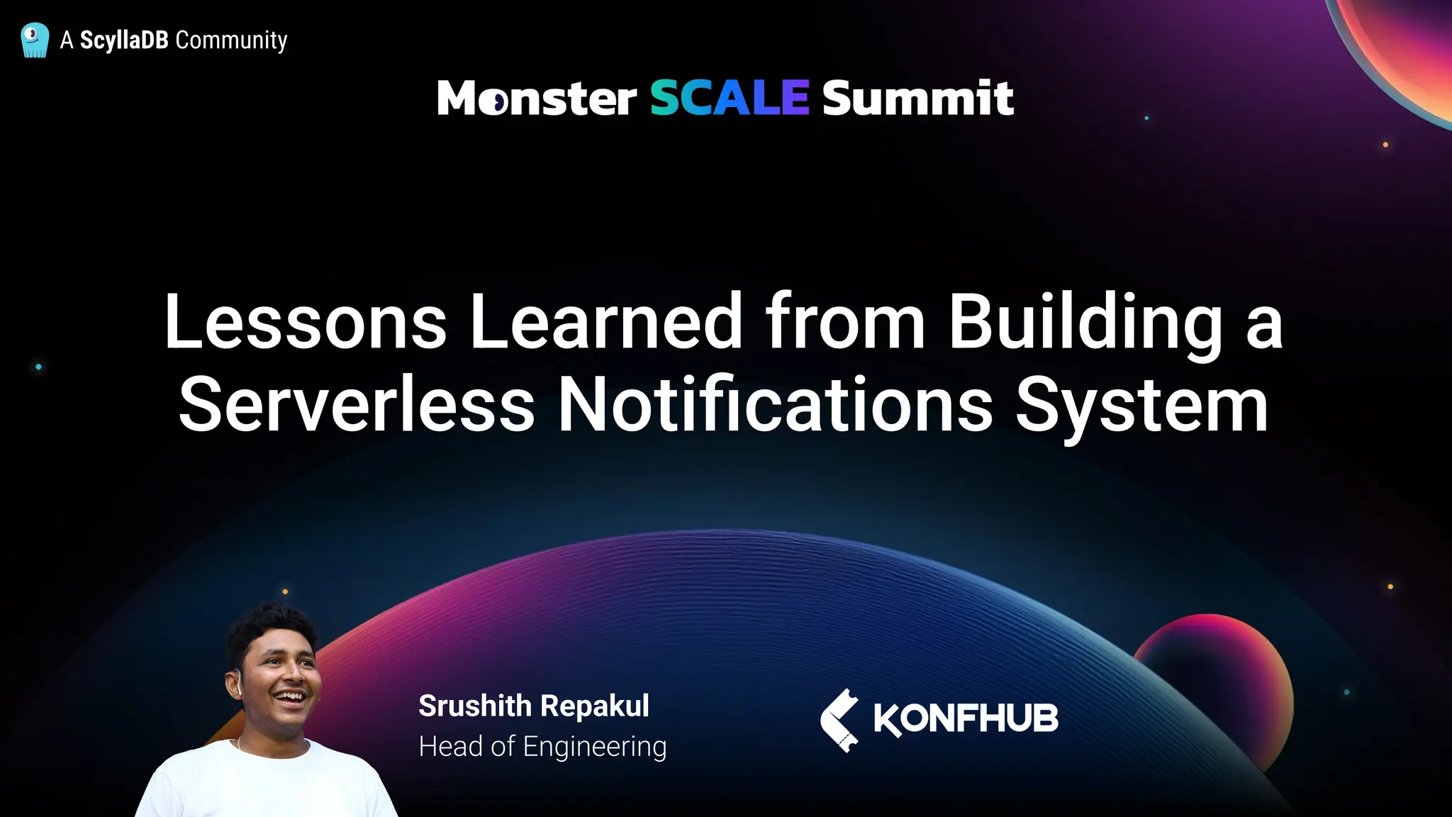 Lessons Learned from Building a Serverless Notifications System by Srushith Repakula | PPT