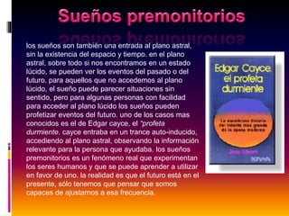 Premoniciones final | PPTX