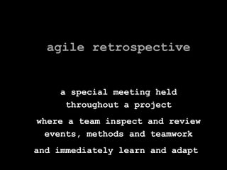 Pre Mortem Retrospectives | PPT