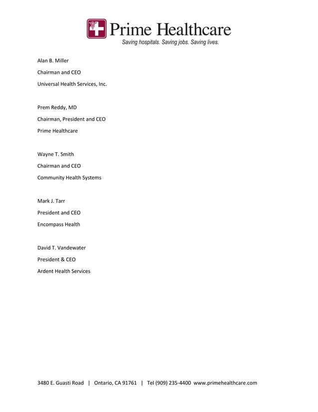 Dr. Prem Reddy, as Chair-Elect for 2021 Board of Directors | PDF