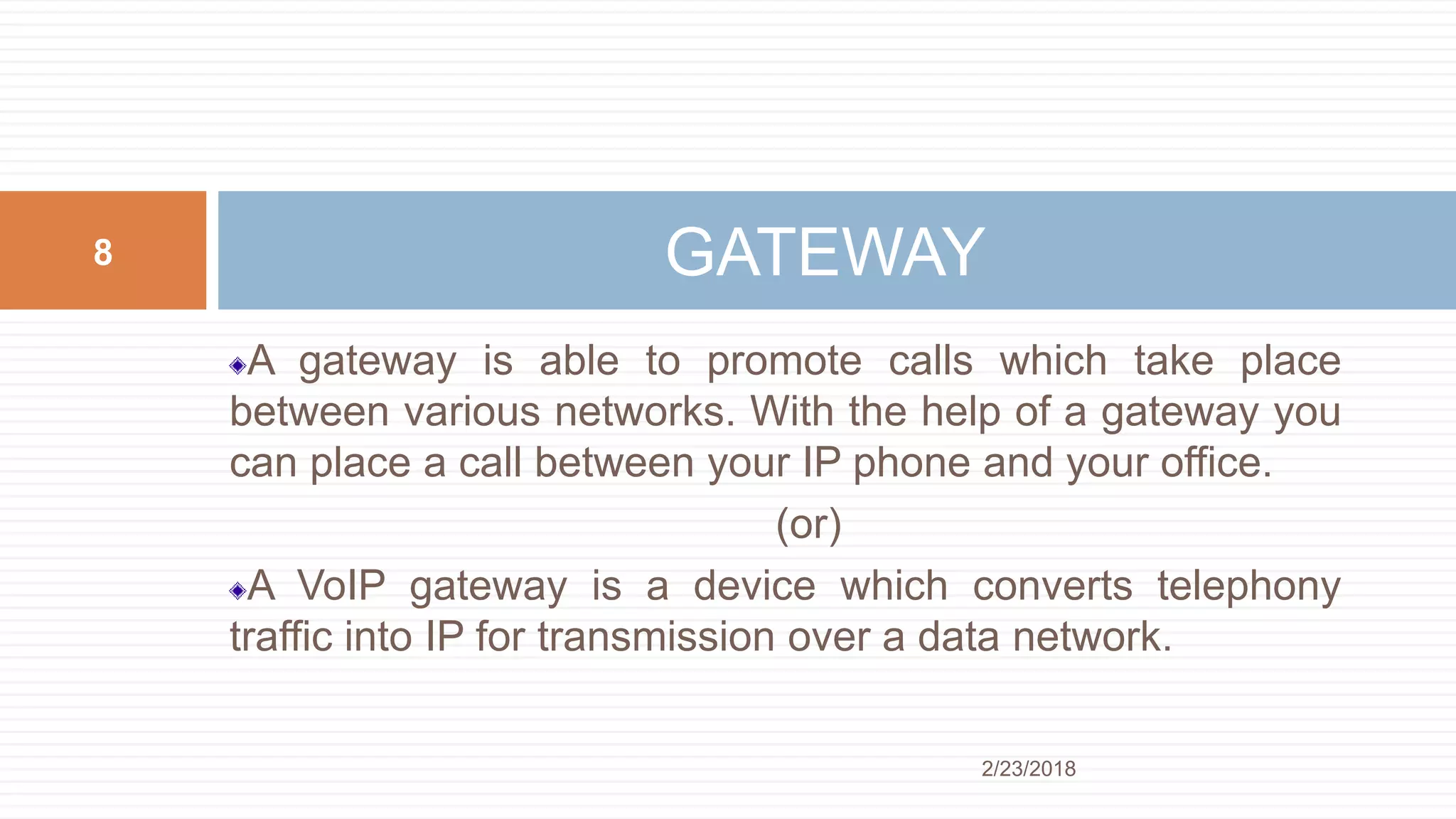 Voip Voice over IP IP telephony | PPTX | Digital Audio | Computer ...