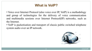 Voip Voice over IP IP telephony | PPTX | Digital Audio | Computer ...