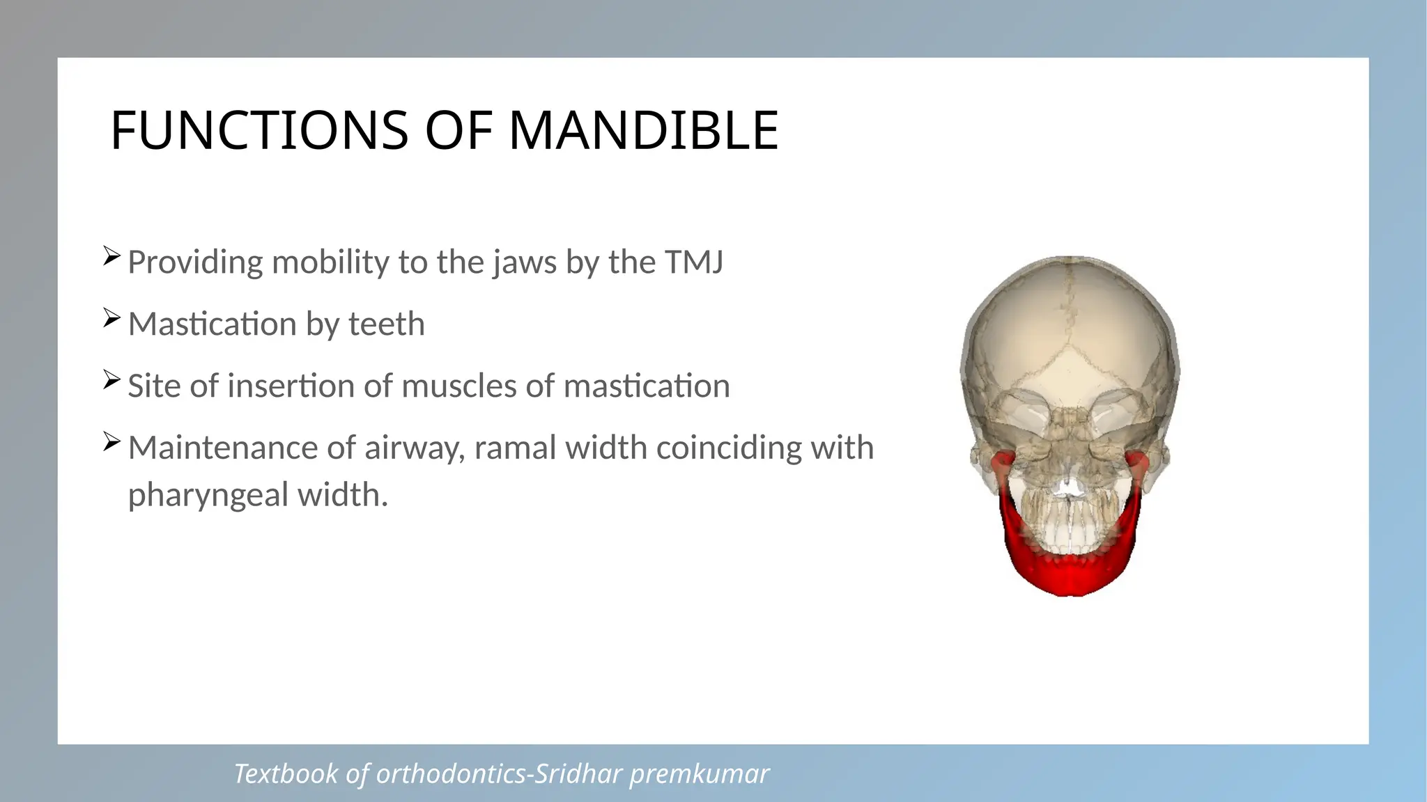 PRENATAL AND POSTNATAL GROWTH OF MANDIBLE original (1).pptx