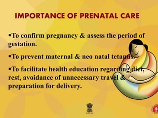 Prenatal care | PPTX