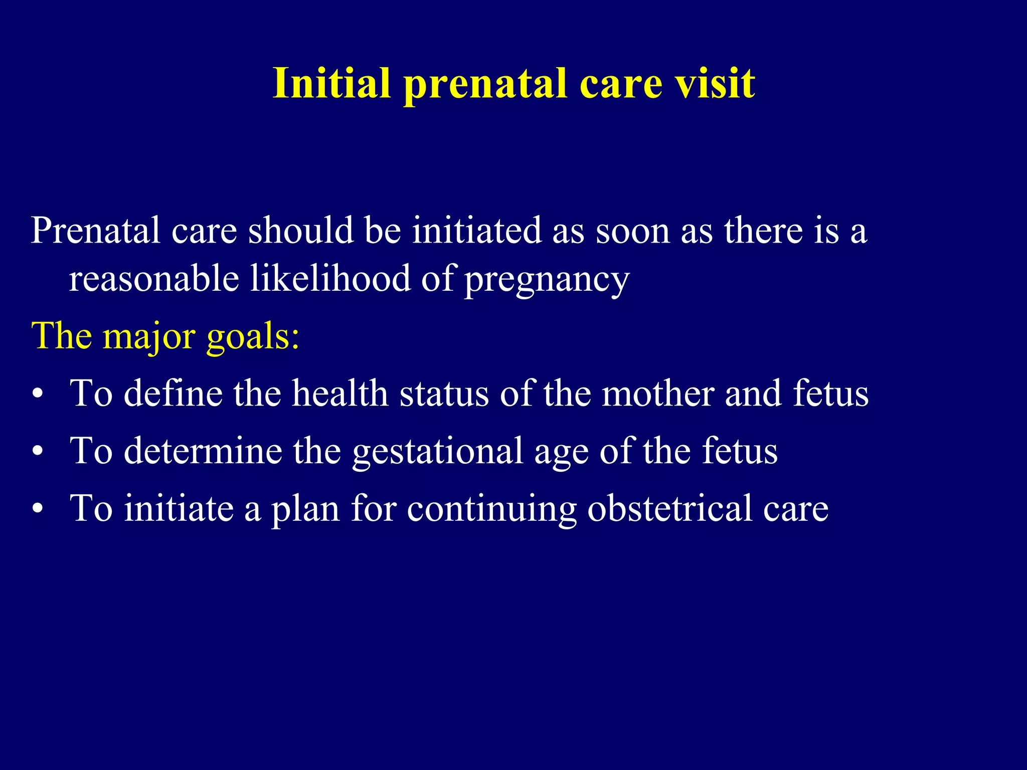 Prenatal care | PDF