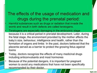 Pre natal development | PPT