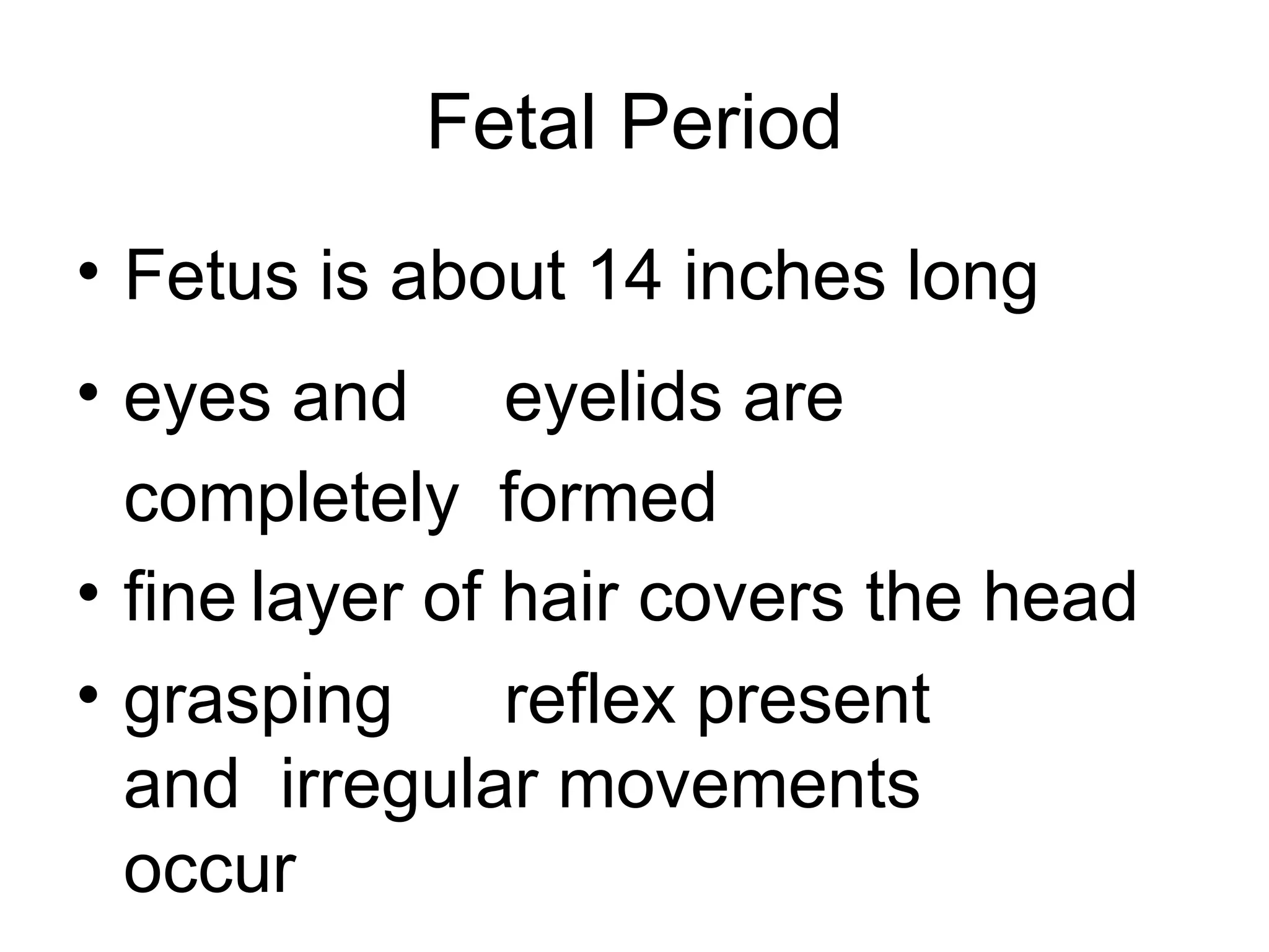 discussion about the stages of prenatal development | PPTX